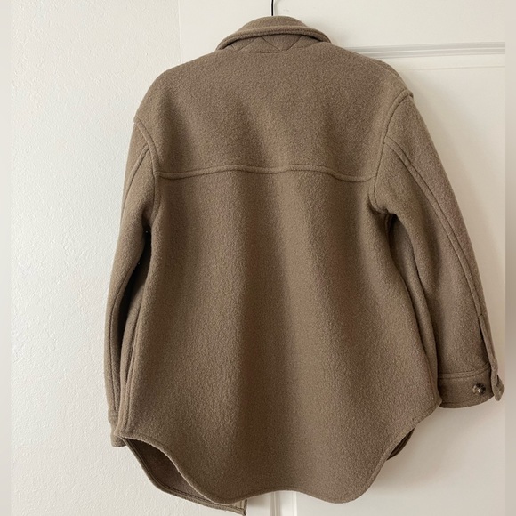 Aritzia | Jackets & Coats | Aritzia Wilfred Free Ganna Shacket Short ...